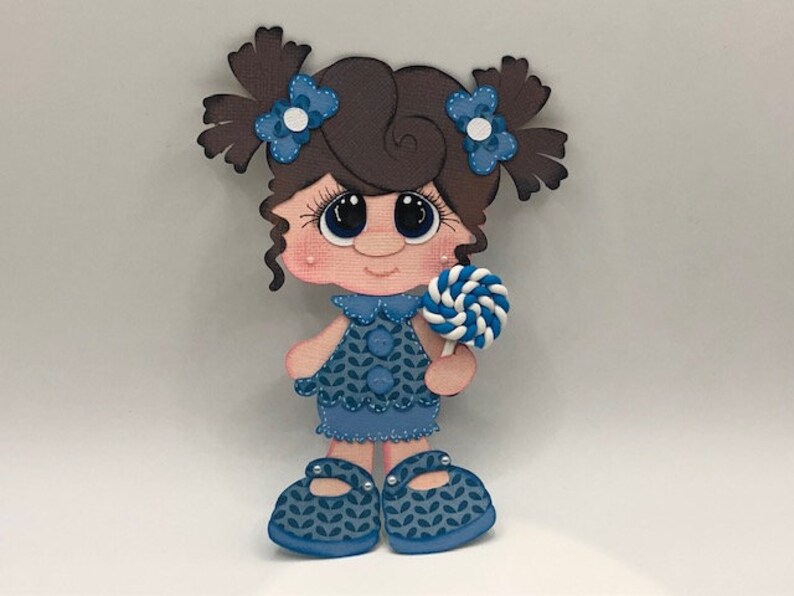Paper Piecing Girl, Ideal for Scrapbooking or Making Pictures and Wall ...