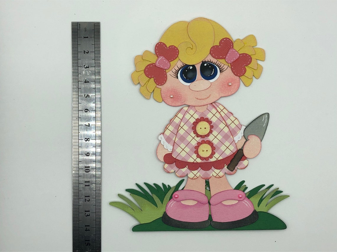 Paper Piecing Girl, Ideal for Scrapbooking or Making Pictures and Wall ...