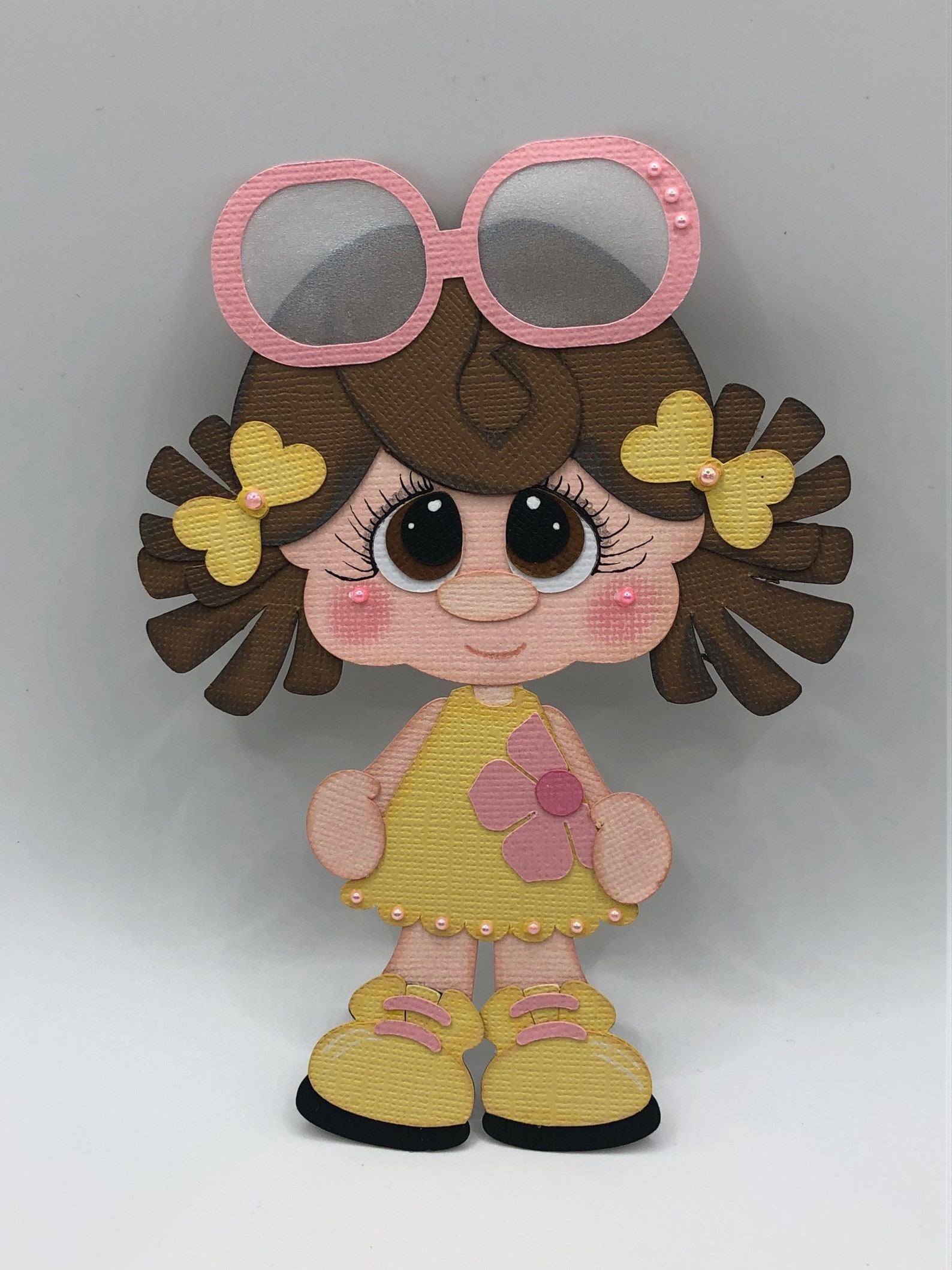 Paper Piecing Girl, Ideal for Scrapbooking or Making Pictures and Wall ...