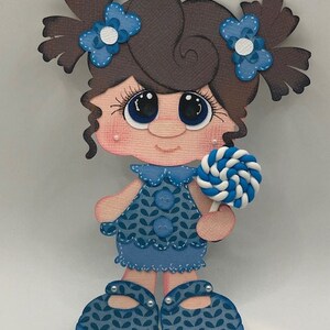 Paper Piecing Girl, Ideal for Scrapbooking or Making Pictures and Wall ...