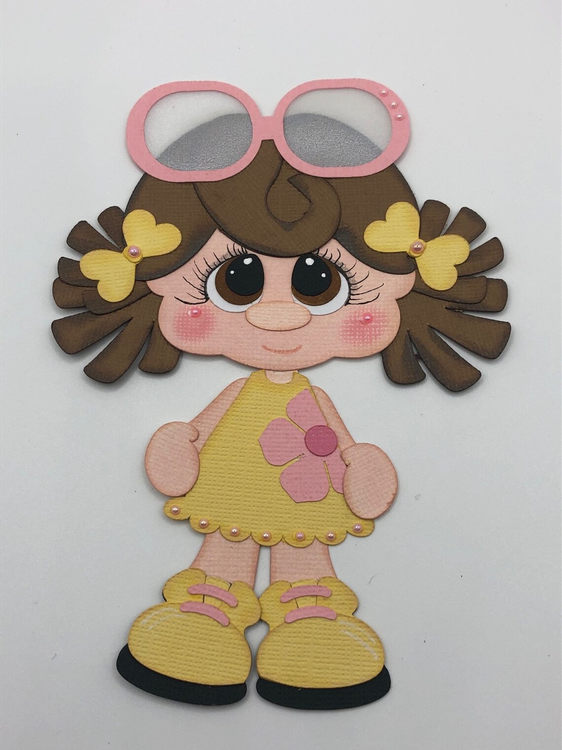 Paper Piecing Girl, Ideal for Scrapbooking or Making Pictures and Wall ...