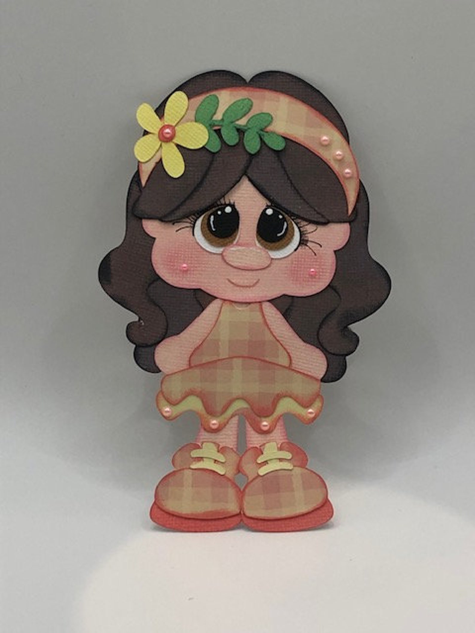 Paper Piecing Girl, Ideal for Scrapbooking or Making Pictures and Art ...