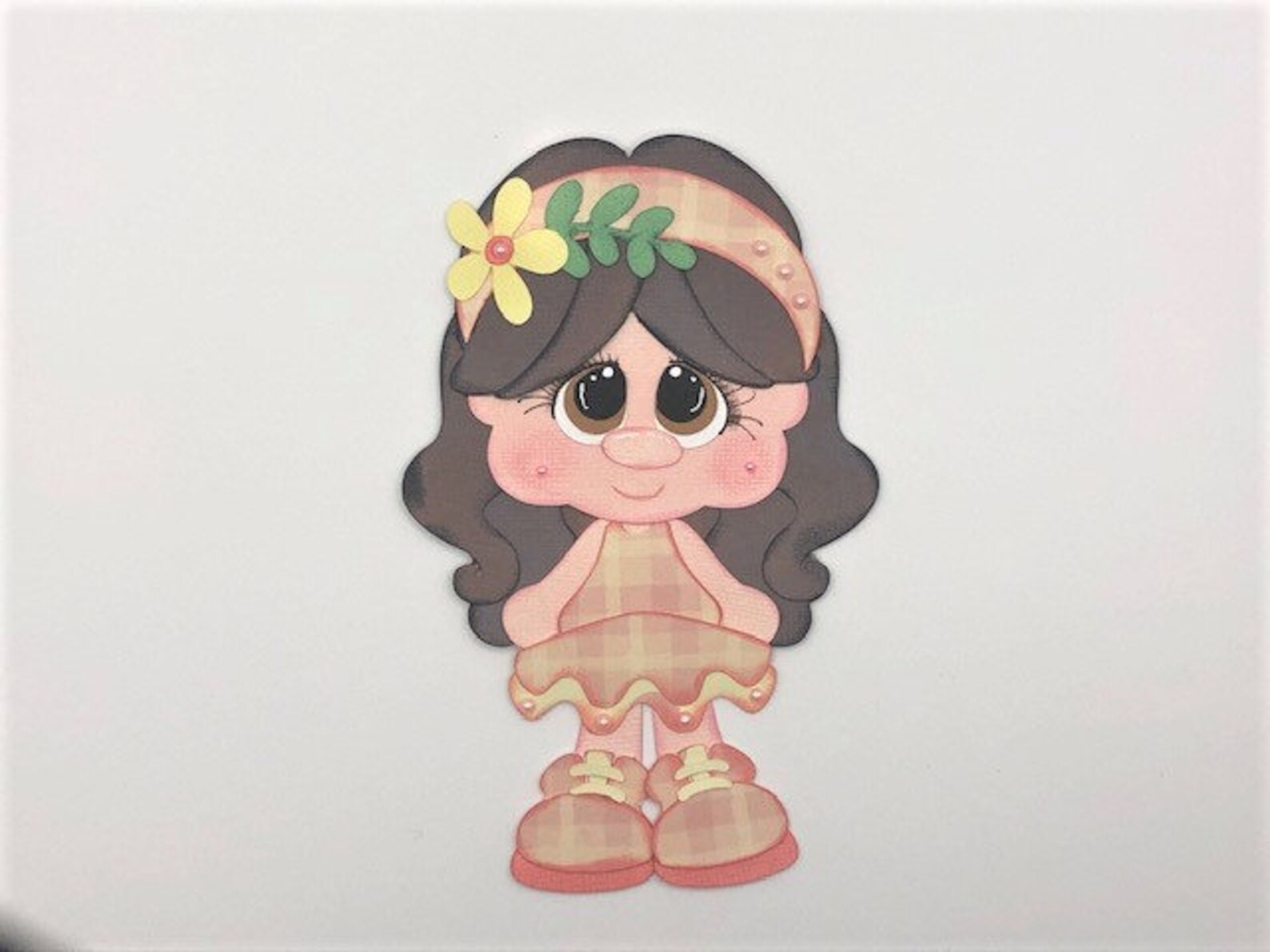 Paper Piecing Girl, Ideal for Scrapbooking or Making Pictures and Art ...