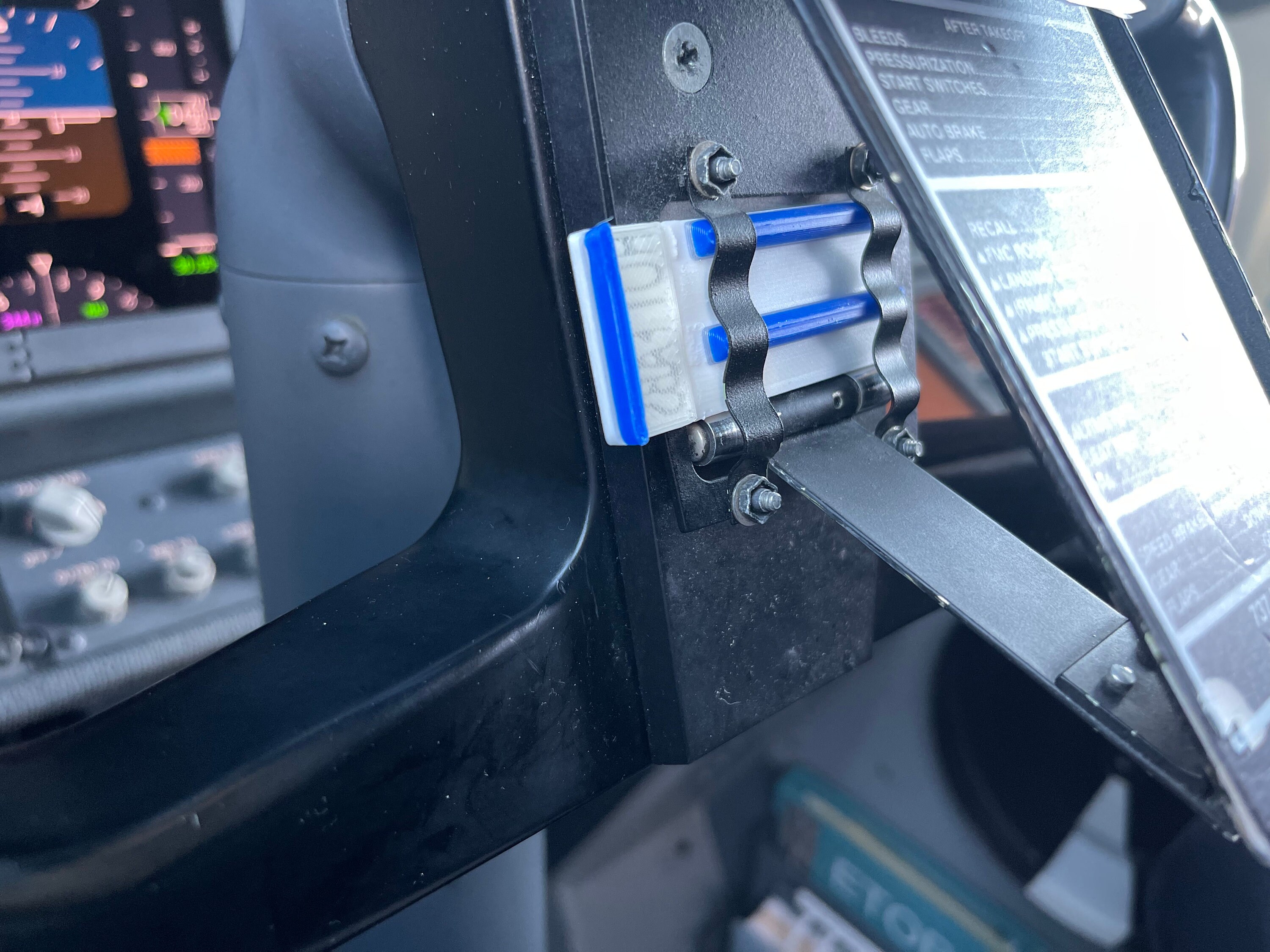 Boeing Yoke Chart Clip Fixer - Etsy