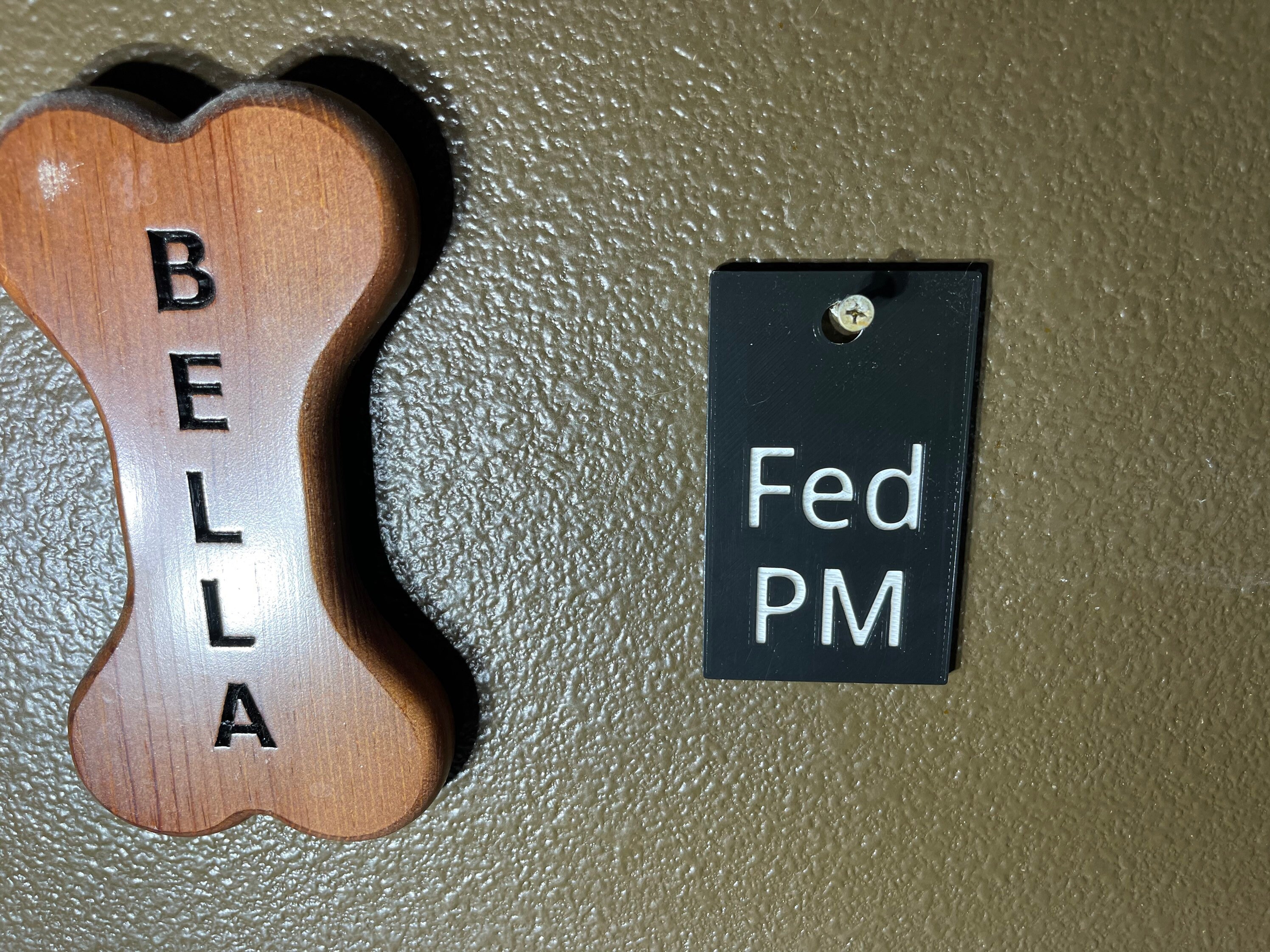 Dog or Cat Feed Reminder Sign - Etsy