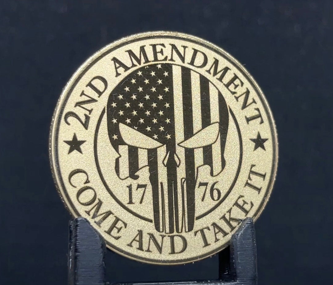 Brass Coin - 2nd Amendment FAAFO Punisher Challenge Coin 2A - Etsy