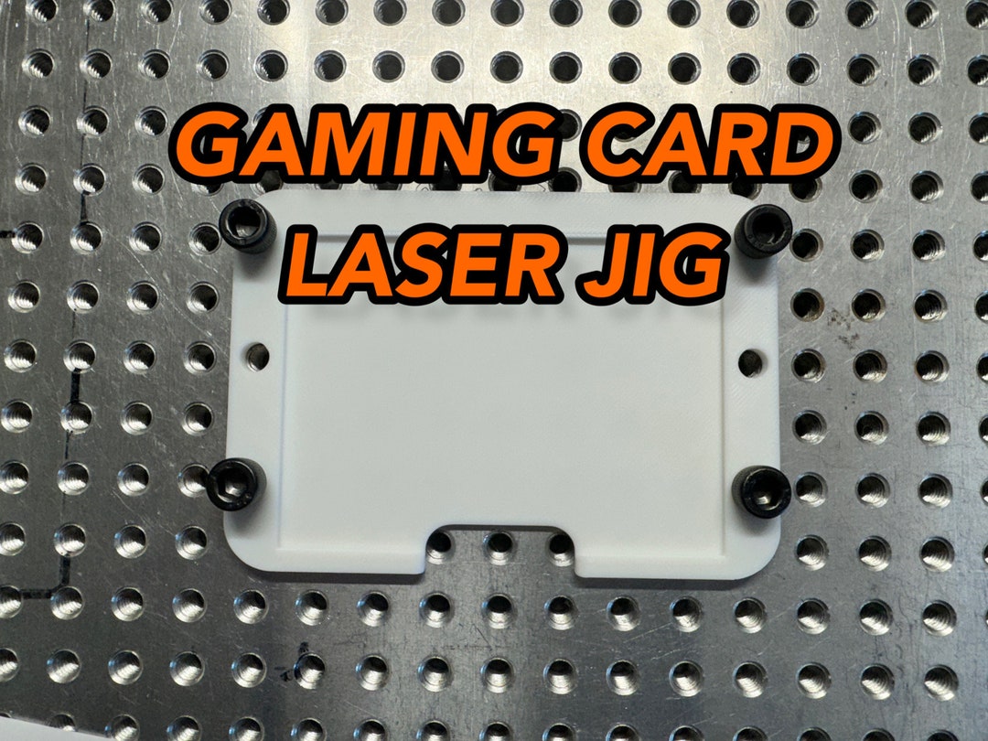 GAMING CARD Laser JIG (magic the Gathering) - Single Card Holder for ...