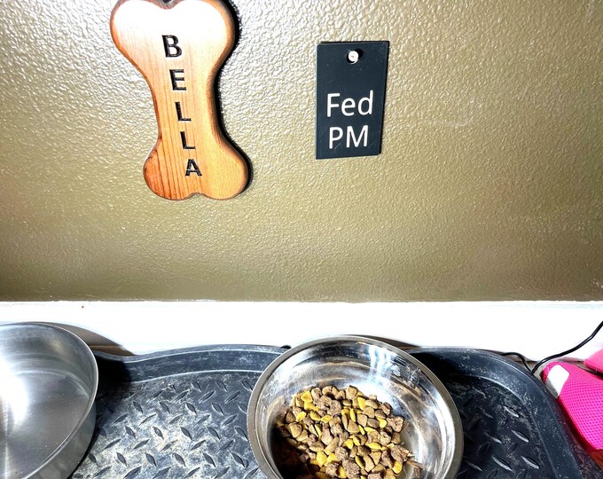 Dog (or Cat) Feed Reminder Sign - Etsy