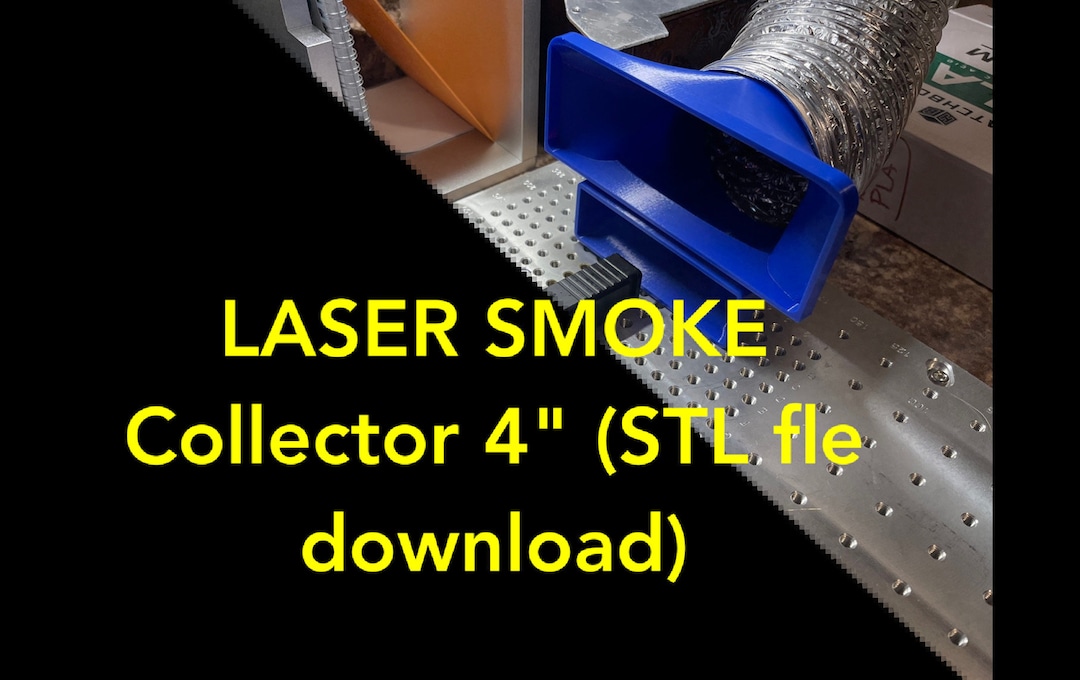 Laser Smoke Collector (STL File Download) - Etsy