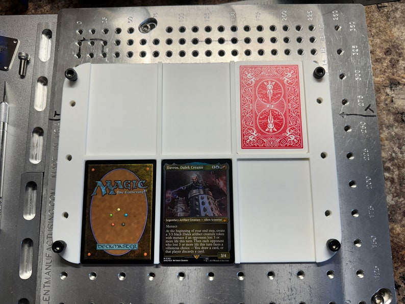 GAMING CARD Laser JIG (magic the Gathering) - 6 Card Holder for Laser ...