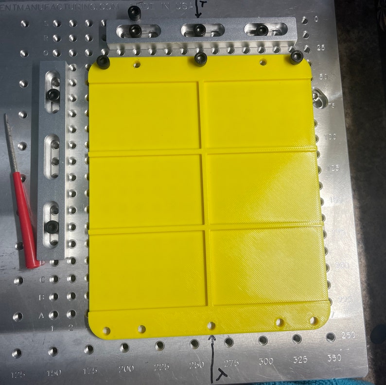 Business Card Jig - 6 Card Holder for Laser Engraving - Etsy