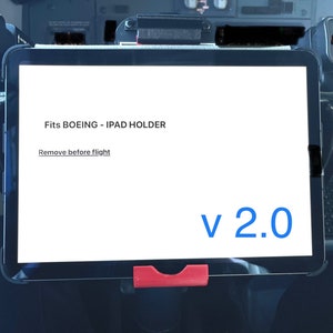 Boeing 737 & 747 Iphone/ipad/smartphone/tablet Holder - Yoke Mounted - Etsy