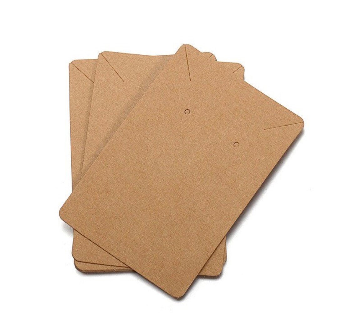 Jewellery Display Card Available in Brown, Black or White, Necklace ...