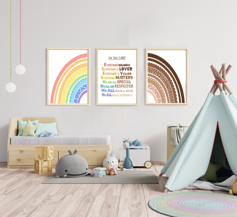 Inclusive Classroom Art and Diversity Art Posters Diversity - Etsy