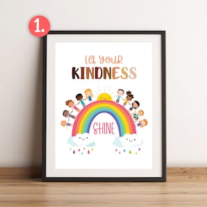 Inclusive Classroom Posters, Diversity Prints, Everyone Belongs ...