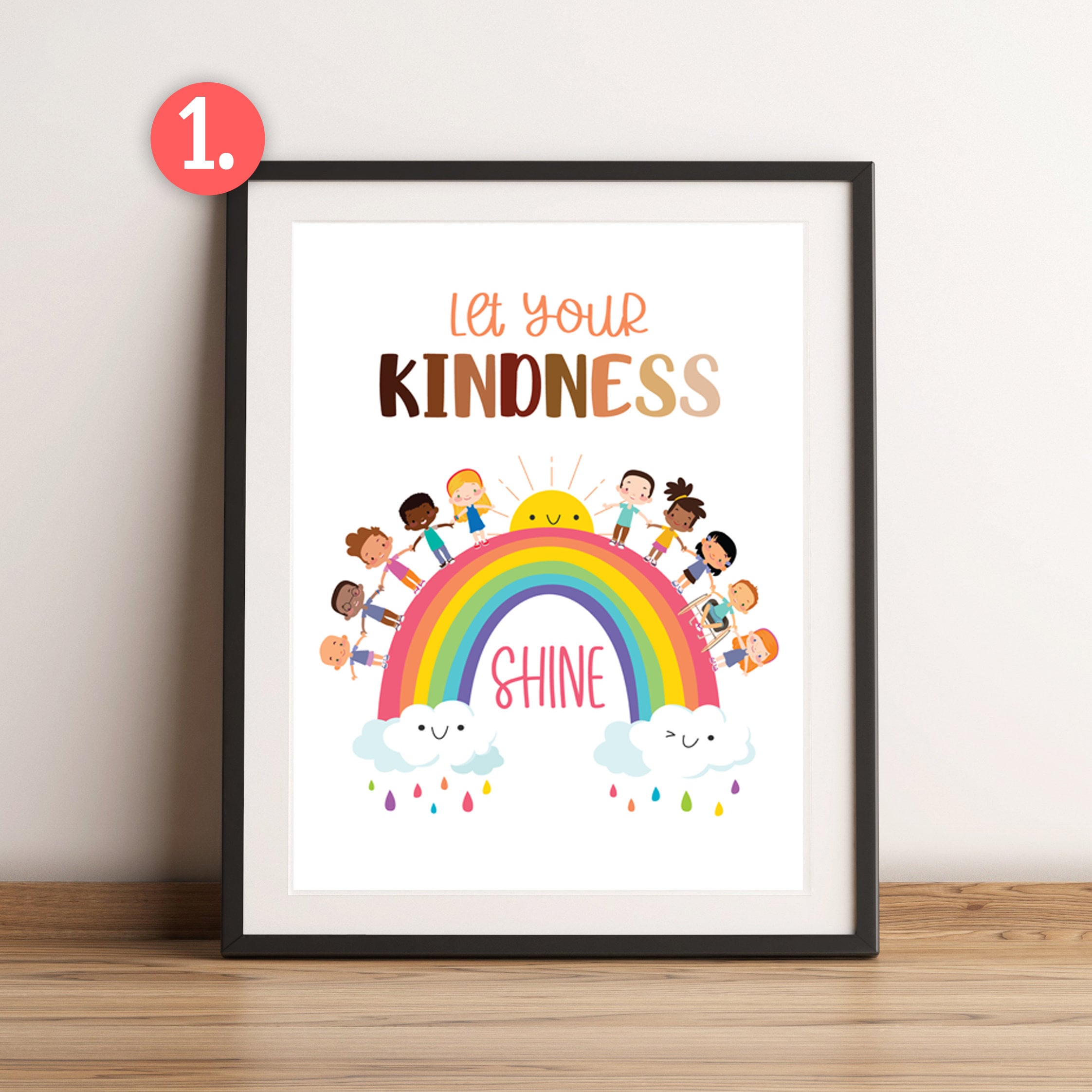 Inclusive Classroom Posters Diversity Prints Everyone - Etsy UK