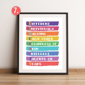 Inclusive Classroom Posters, Diversity Prints, Everyone Belongs ...