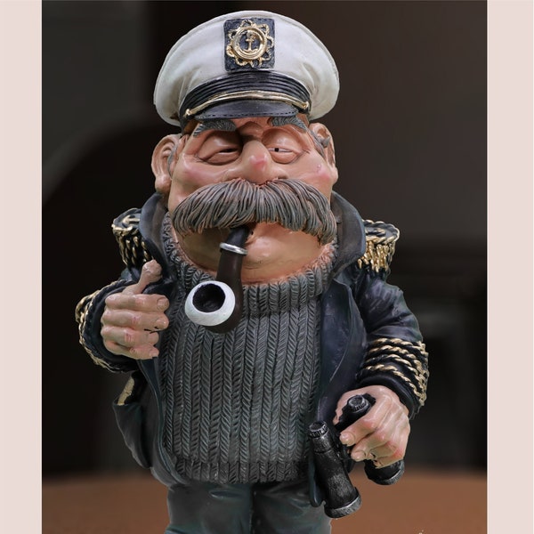Sea Captain Statue - Etsy