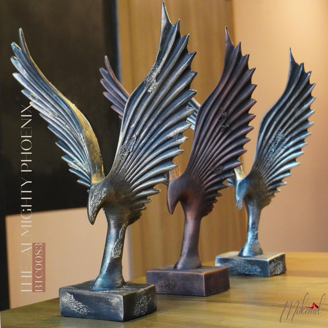 Almighty Phoenix ( 13.0 Inch, Legendary, Bird, Ancient, Handmade, Craft ...