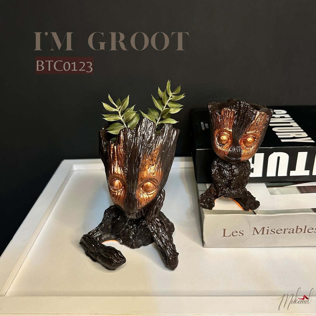 I Am Groot Statue: Handmade Guardians of the Galaxy Home Decor - Etsy