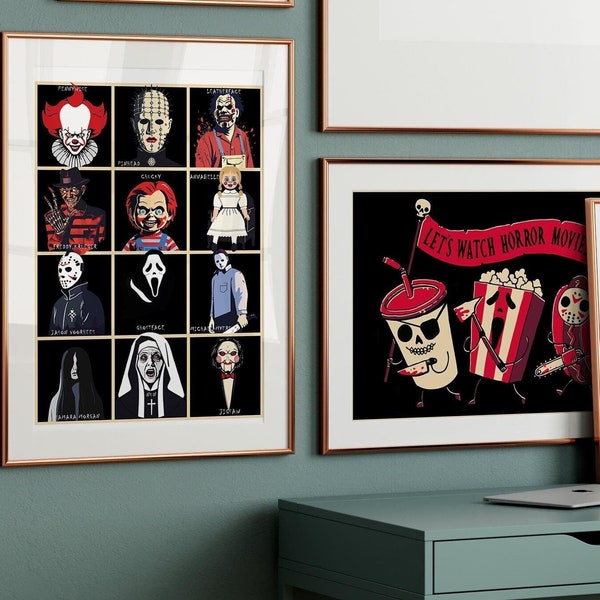 Horror Movie Poster - Etsy