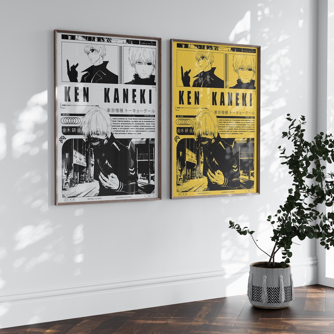 Tokyo Ghoul Kaneki Ken Poster - Tokyo Ghoul Poster - Tokyo Ghoul Manga ...