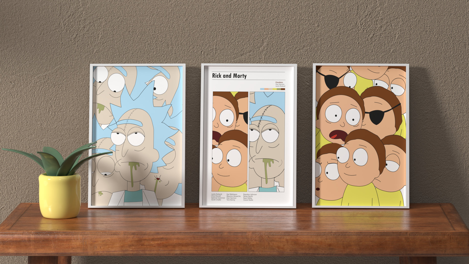 Rick and Morty, Rick and Morty Poster, Rick and Morty Wall Art, Rick ...