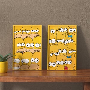 The Simpsons, the Simpsons Poster, Homer Simpson, Bart Simpson, Lisa ...