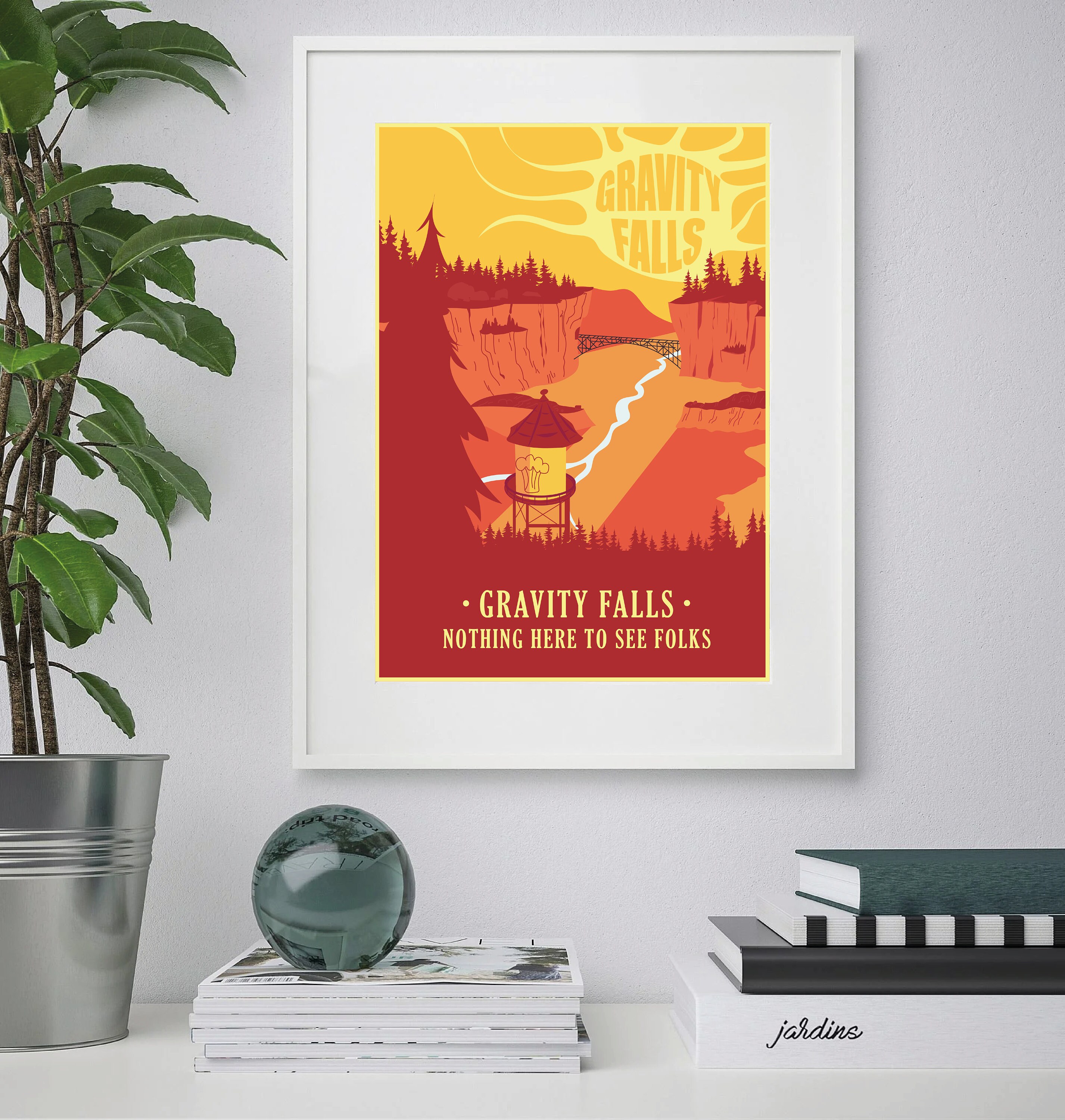 Set of 2 Gravity Falls Poster Gravity Falls Gravity Falls Poster ...