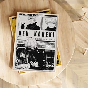 Tokyo Ghoul Kaneki Ken Poster - Tokyo Ghoul Poster - Tokyo Ghoul Manga ...