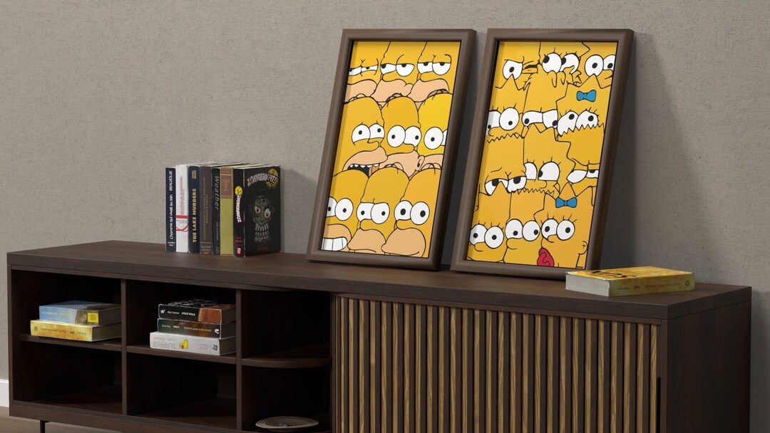 The Simpsons, the Simpsons Poster, Homer Simpson, Bart Simpson, Lisa ...