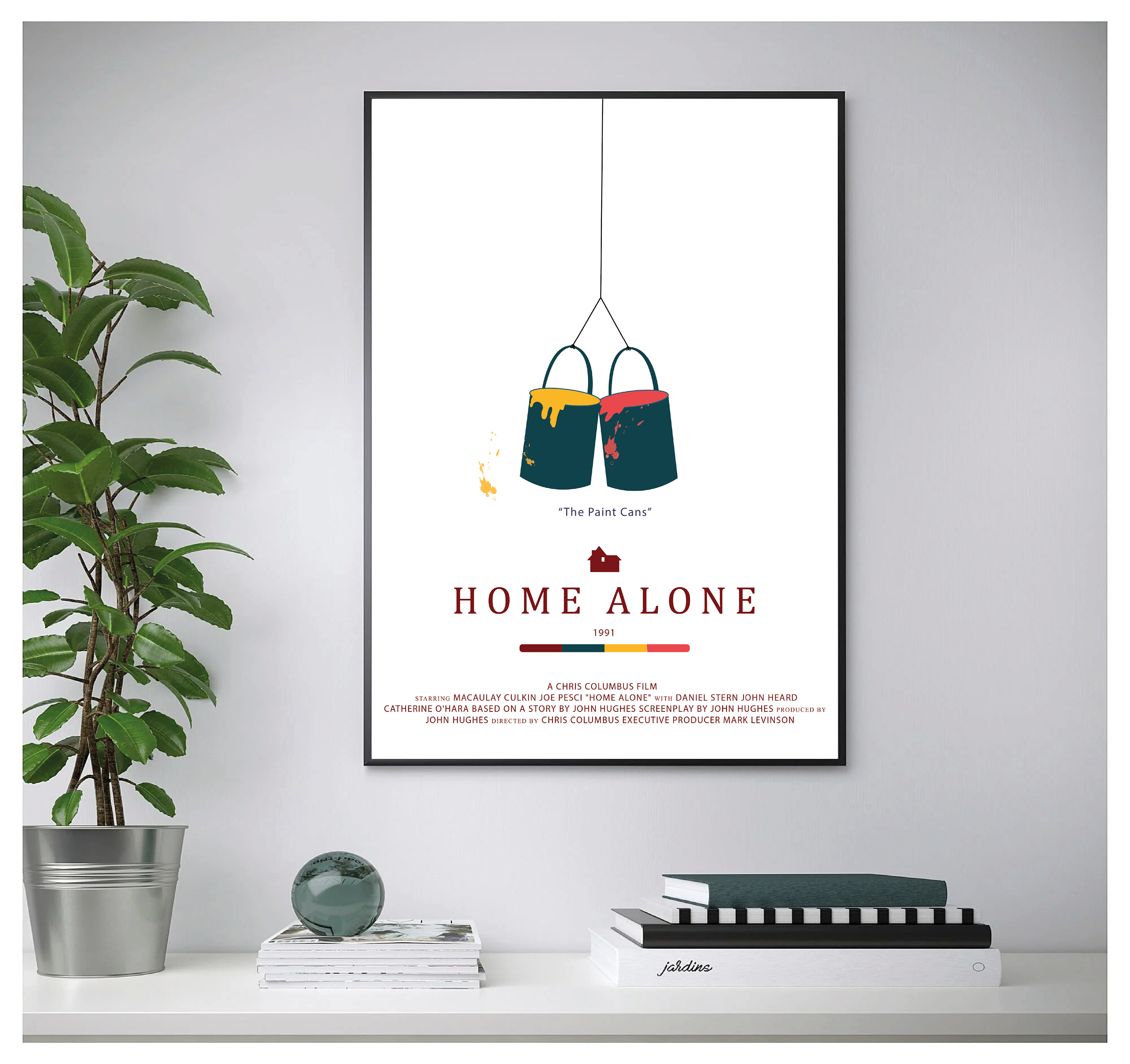 Home Alone Minimalist Poster Set, Kevins Home Alone Traps, Home Alone ...