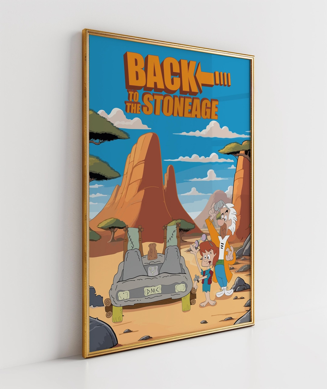 Back to the Future Meets the Flintstones - Stone Age - Fun Crossover ...