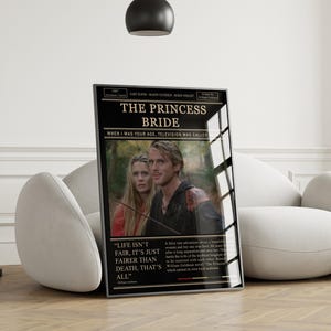 The Princess Bride Poster - the Princess Bride Movie - Movie Poster ...