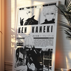 Tokyo Ghoul Kaneki Ken Poster - Tokyo Ghoul Poster - Tokyo Ghoul Manga ...