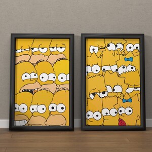 The Simpsons, the Simpsons Poster, Homer Simpson, Bart Simpson, Lisa ...
