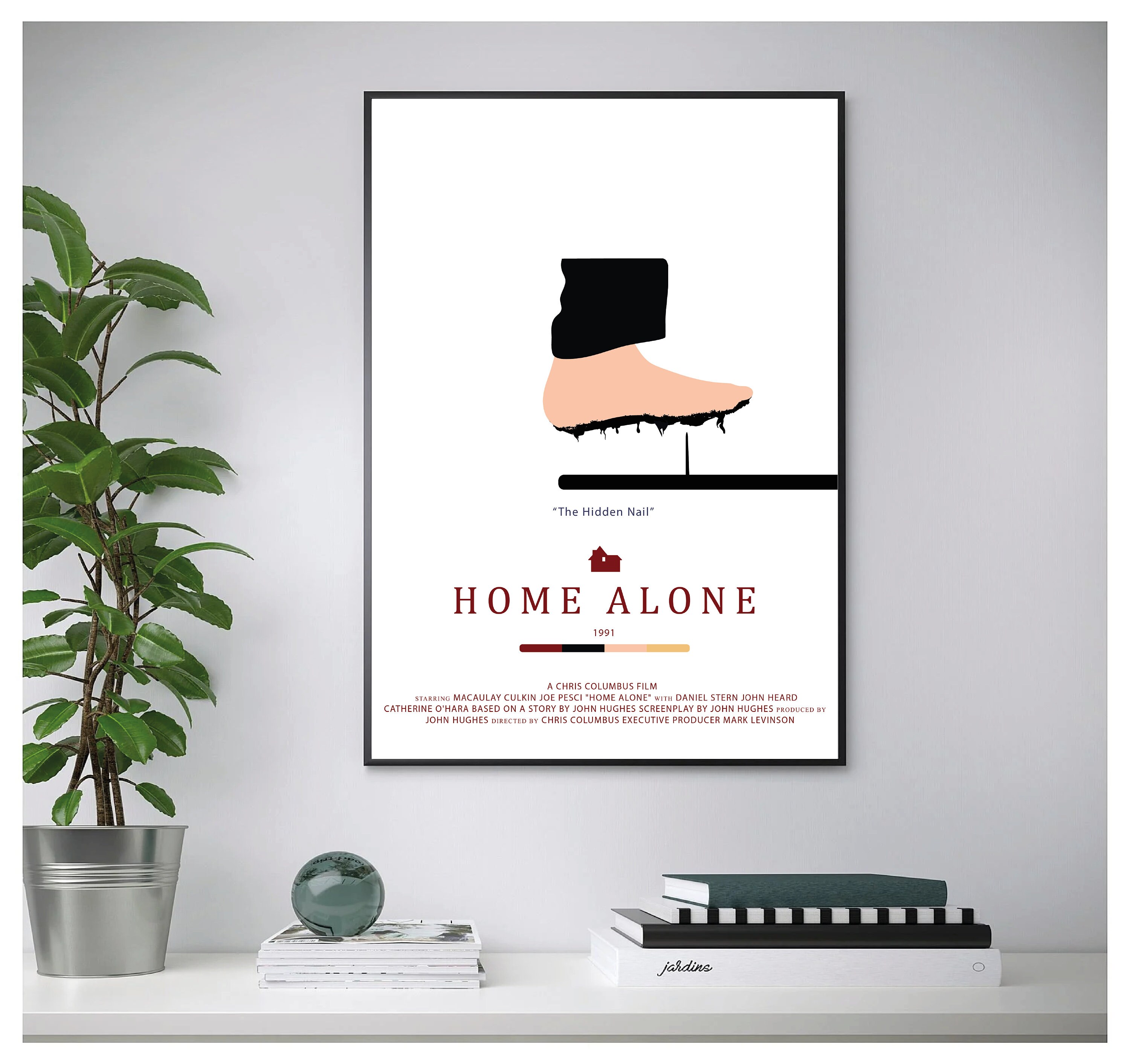 Home Alone Minimalist Poster Set, Kevins Home Alone Traps, Home Alone ...