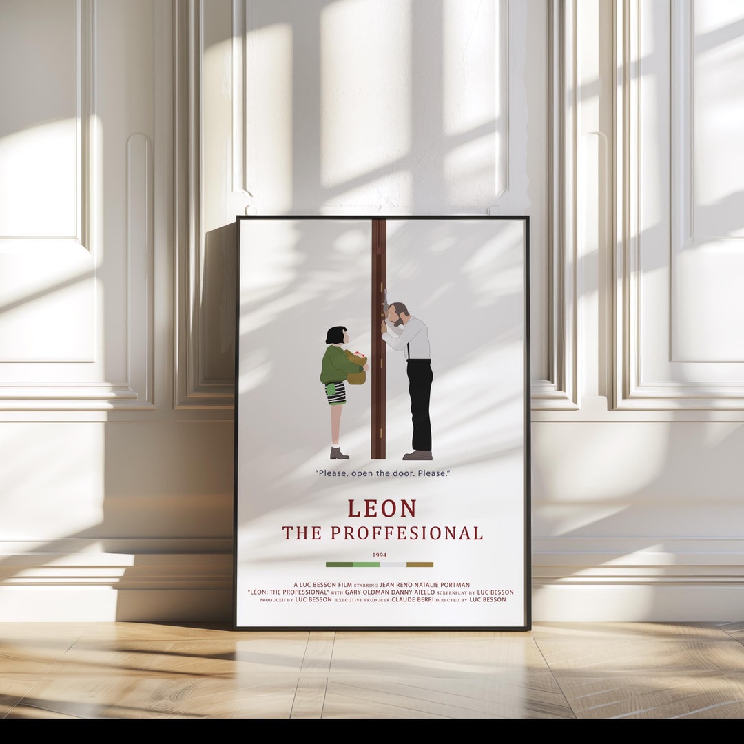 Leon the Professional Poster, Leon and Mathilda, Movie Poster, Classic ...