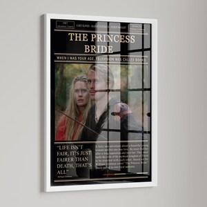 The Princess Bride Poster - the Princess Bride Movie - Movie Poster ...
