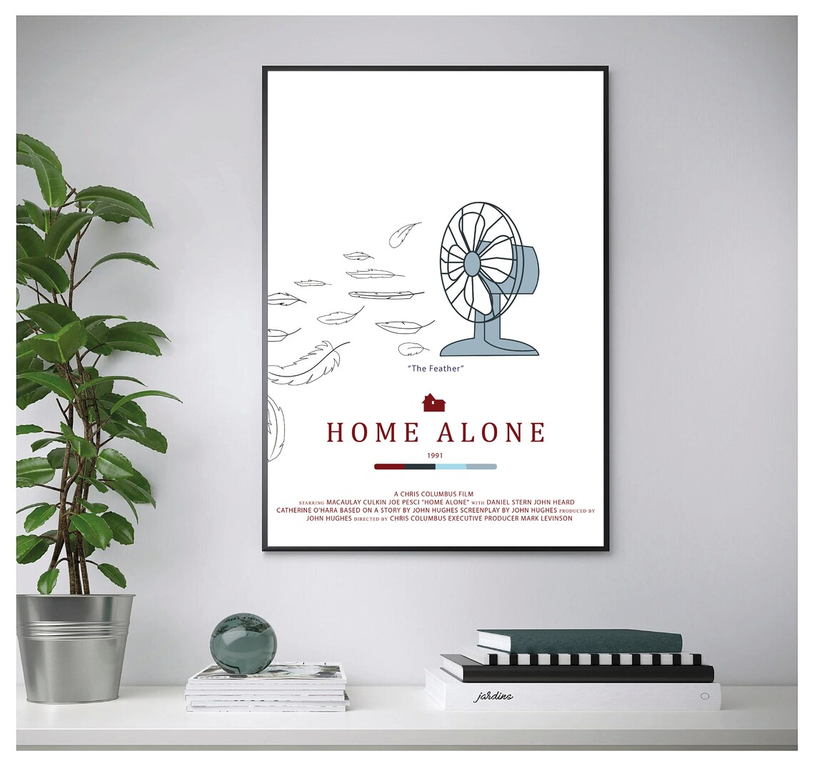 Home Alone Minimalist Poster Set, Kevins Home Alone Traps, Home Alone ...