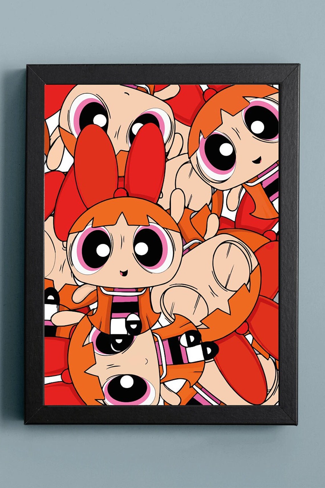 Powerpuff Girls Powerpuff Girls Poster Powerpuff Girls Wall - Etsy ...