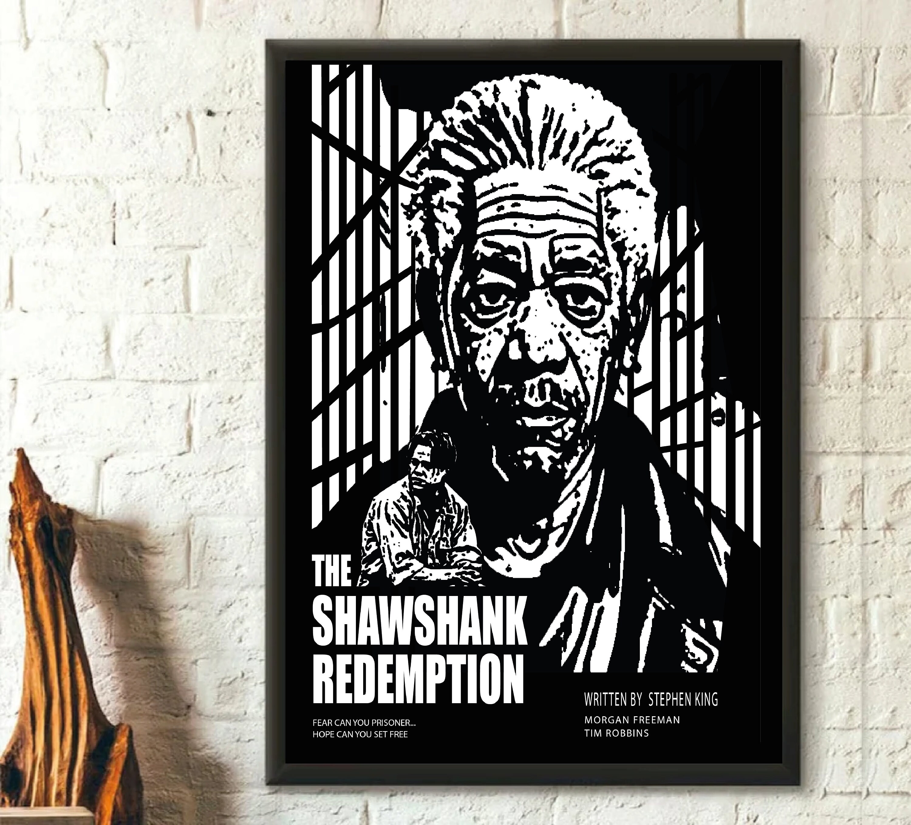 The Shawshank Redemption Poster, the Shawshank Redemption Print, the ...