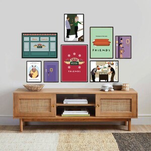 Friends Tv Show Poster Collection, Friends Series, Friends Poster - Etsy