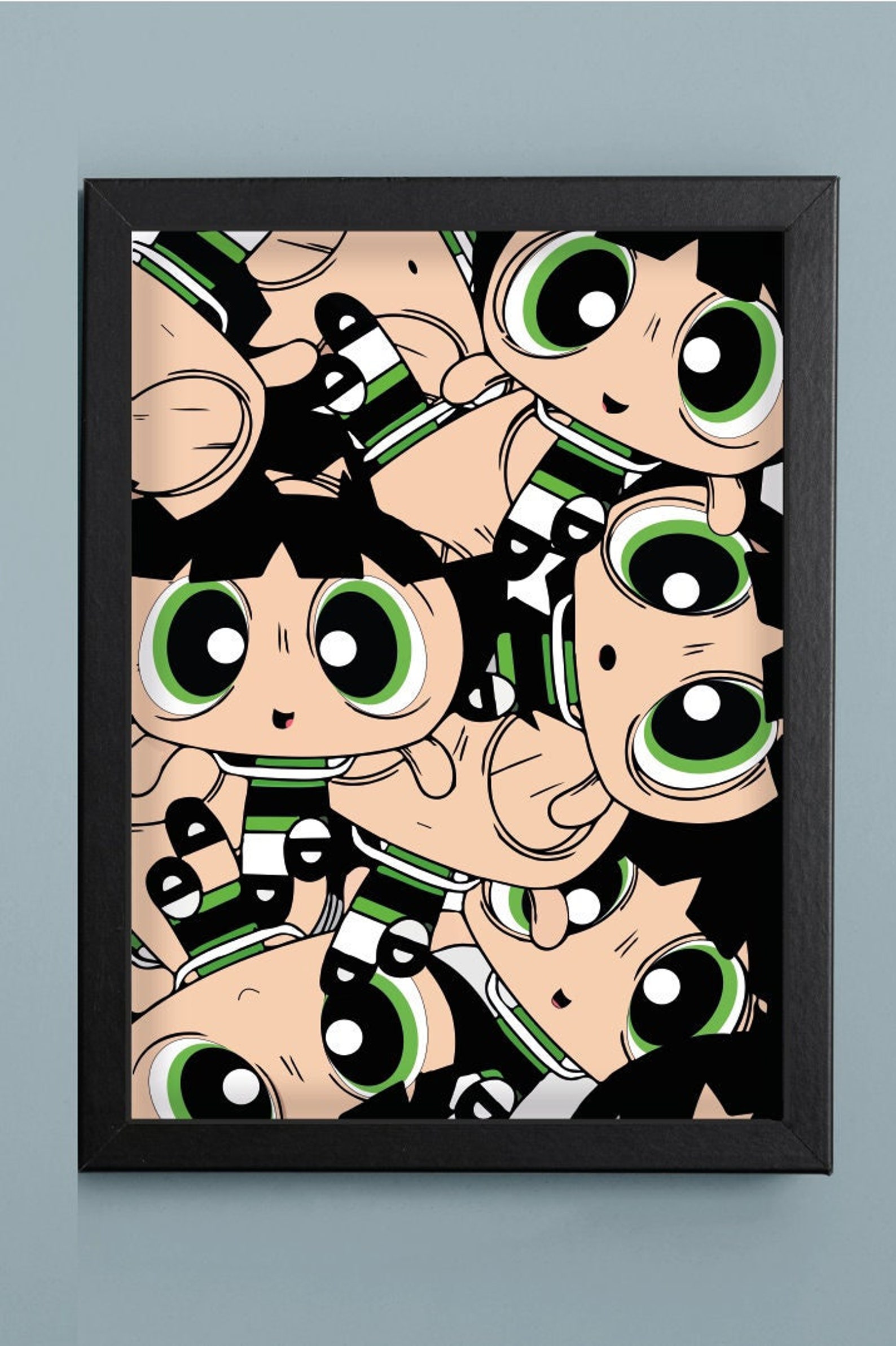Powerpuff Girls Powerpuff Girls Poster Powerpuff Girls Wall - Etsy ...