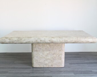 Tessellated Stone Dining Table - Etsy