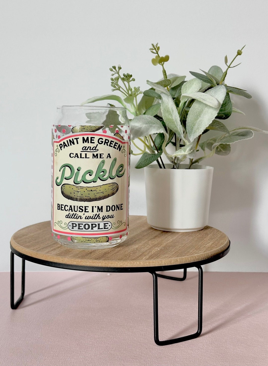 Pickle Cup, Pickle Lover Cup, Beer Glass, Coffee Cup, Funny Gift, Gift ...