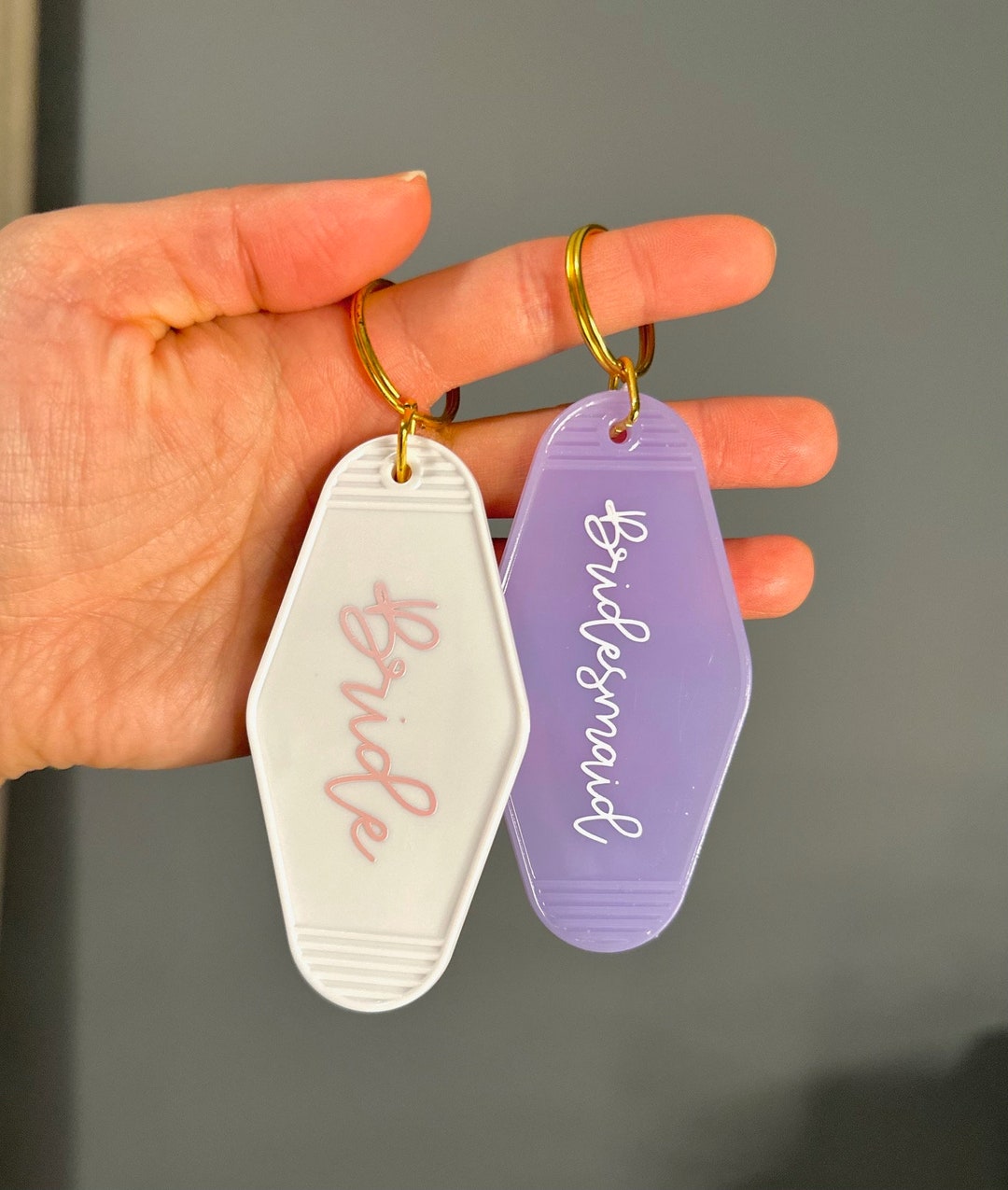 Bridal Keychain, Car Keychain, Gift for Bride, Gift for Bridesmaid ...