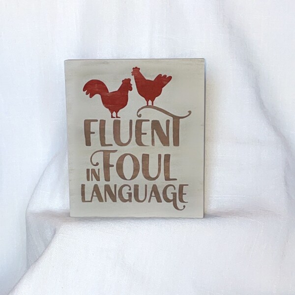 Fluent in Fowl Svg - Etsy Canada