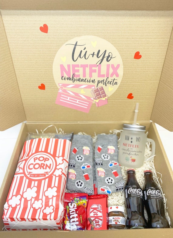 Kit Box Netflix Netflix Chill Box Cinema Netflix Time | Etsy