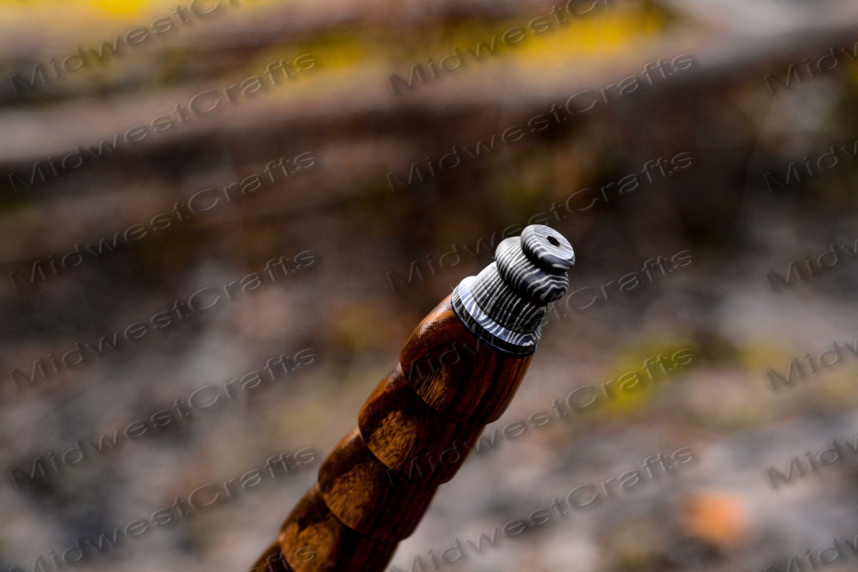 Custom Made Damascus Steel Tomahawk SMOKING AXE, Rose Wood, Handmade ...